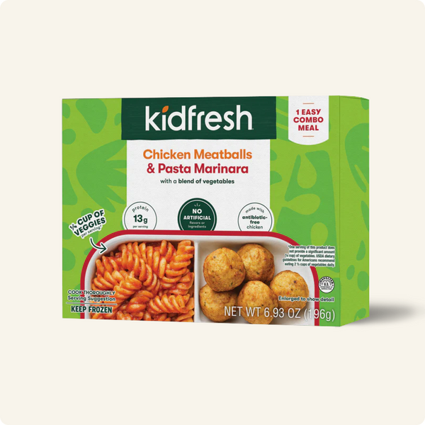 Chicken Meatballs & Pasta Marinara – Kidfresh